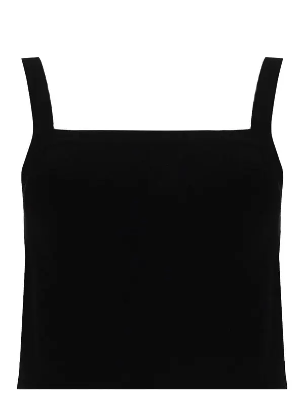 Balmain Jewel Button Top - Black