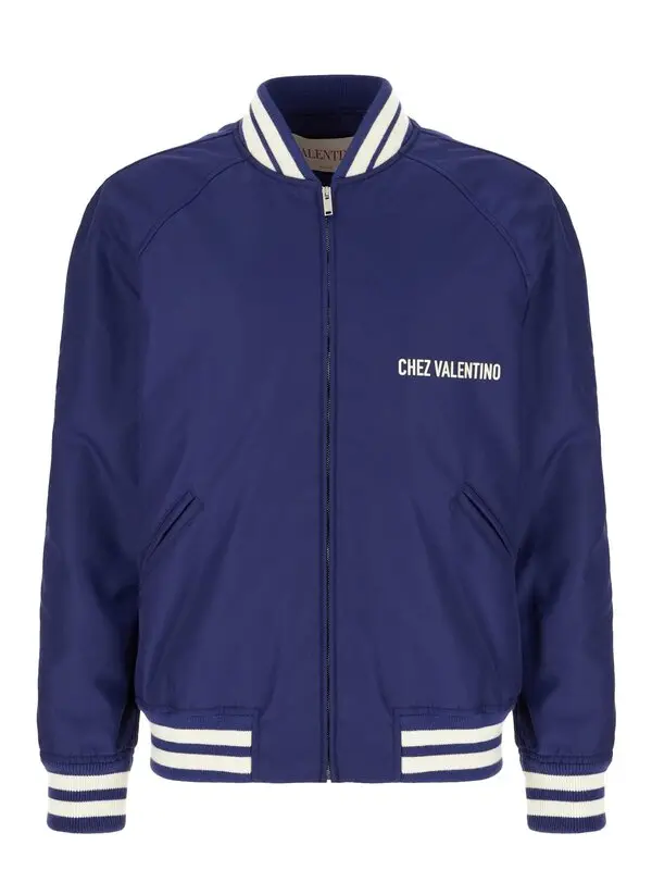 Valentino Garavani Logo Varsity Jacket - Multicolor