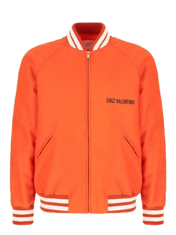 Valentino Garavani Logo Bomber Jacket - Multicolor