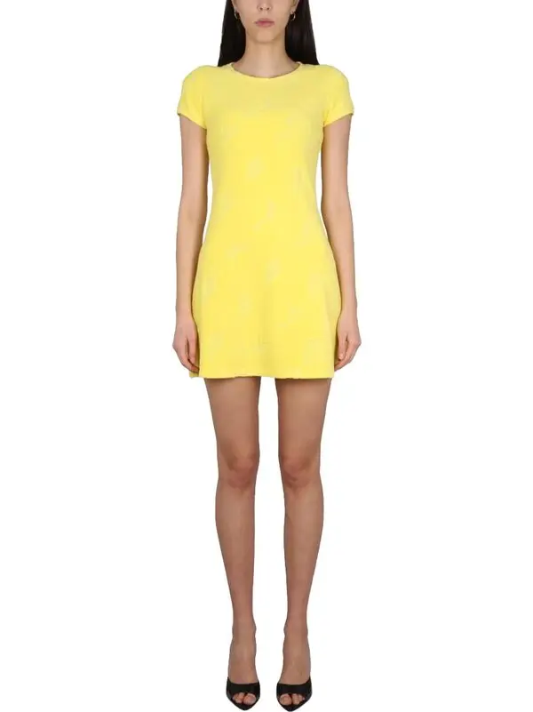 Dsquared2 Short Mini Dress - Yellow