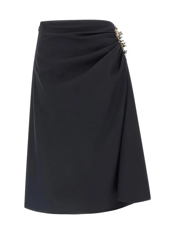 Dries Van Noten Sovora' Skirt - Blue