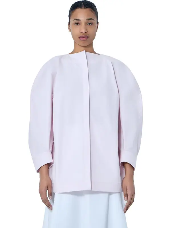 Jacquemus Cotton Poplin Blouse - Pink