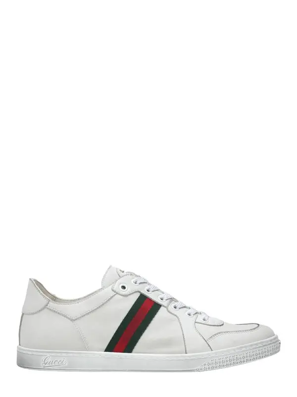Gucci Low Stretch Sneakers - White