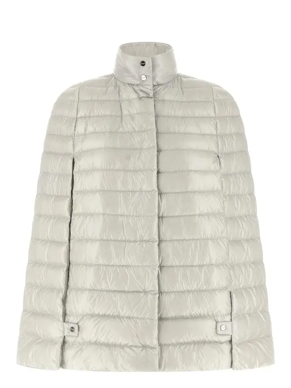 Herno Cape Down Jacket - Gray