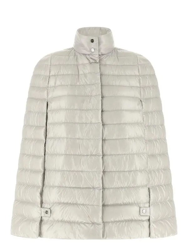 Herno Cape Down Jacket - Gray
