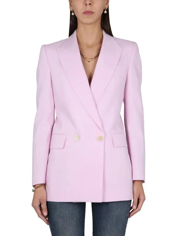 Alexander McQueen Double-breasted Jacket - Pink