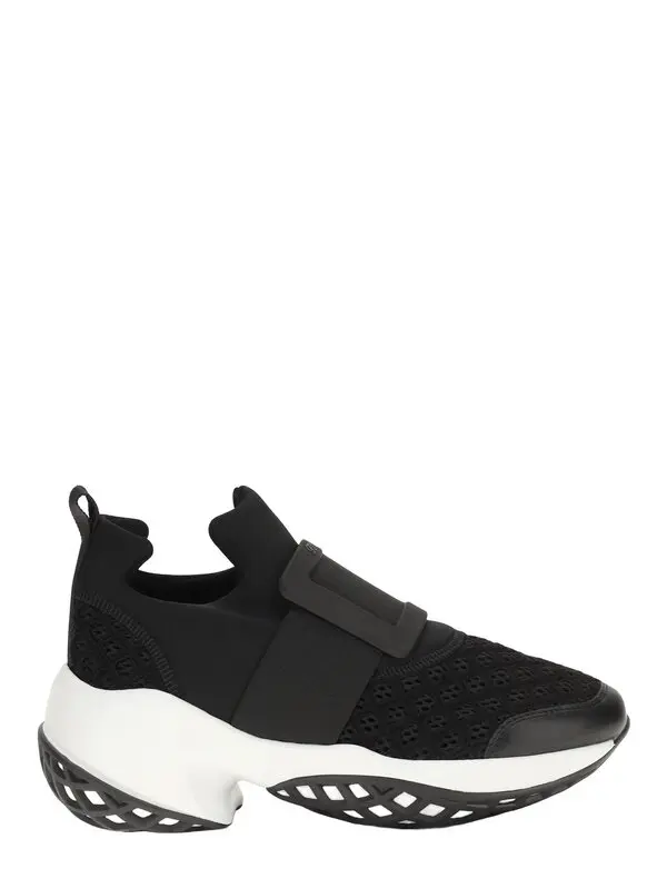 ROGER VIVIER Scuba Sneakers - Black