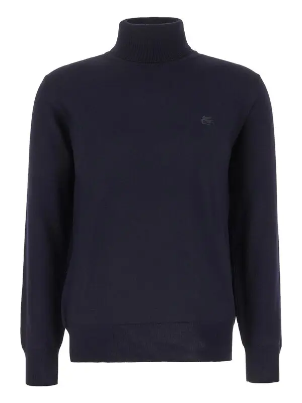 Etro Turtleneck Pullover Knitwear - Multicolor