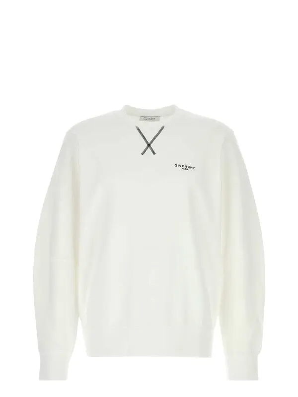 Givenchy Cotton Sweatshirt - White