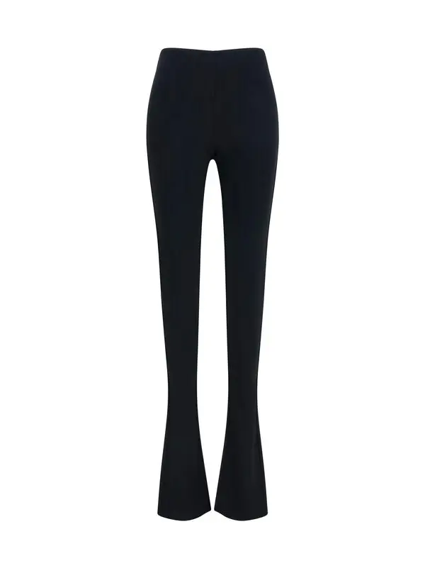 Gucci Jersey Crêpe Pants - Black