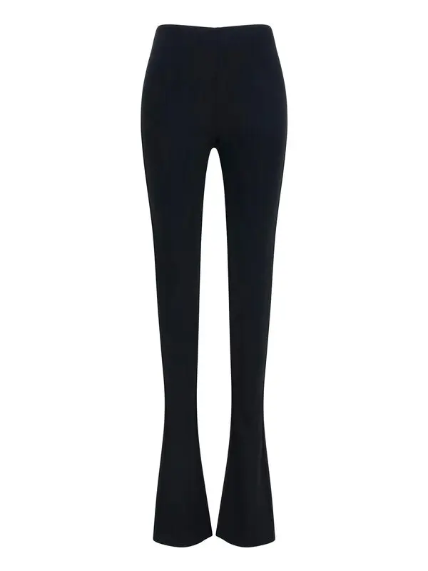Gucci Jersey Crêpe Pants - Black