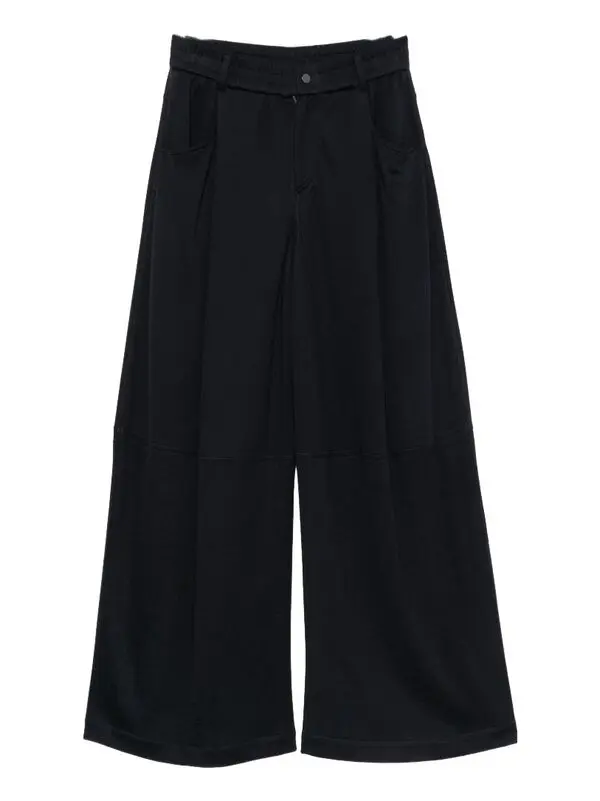 Brunello Cucinelli Cotton And Silk Blend Trousers - Multicolor