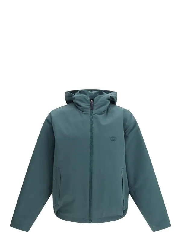 Gucci Reversible Cotton Ripstop Jacket - Green