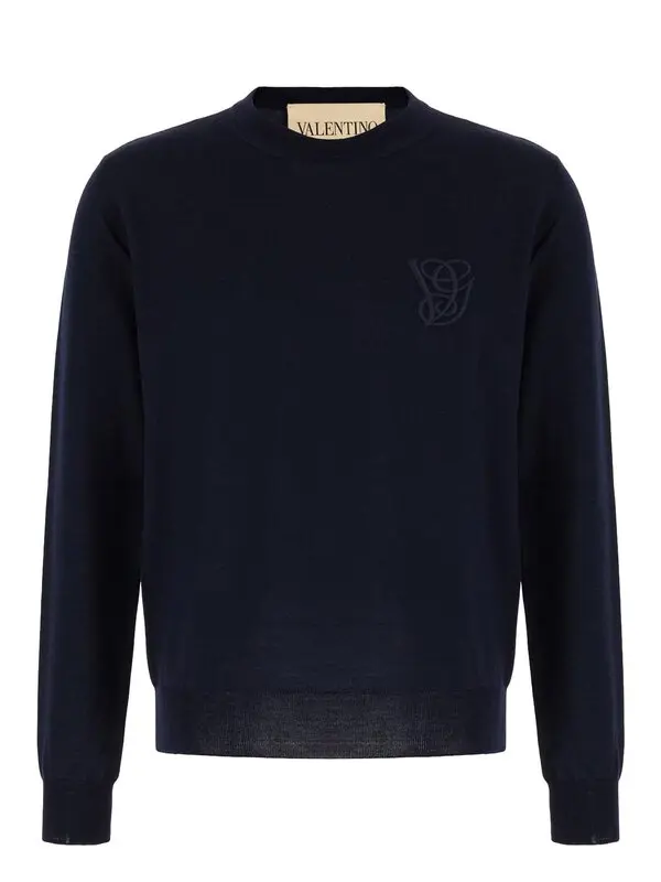 Valentino Garavani Embroidered Crewneck Knitwear - Multicolor