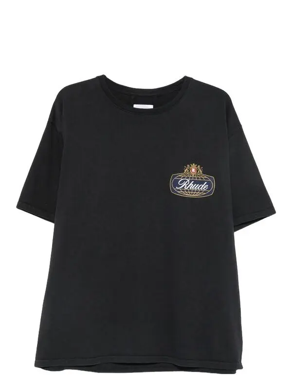 R H U D E T-shirts & Vests T-shirts - Black