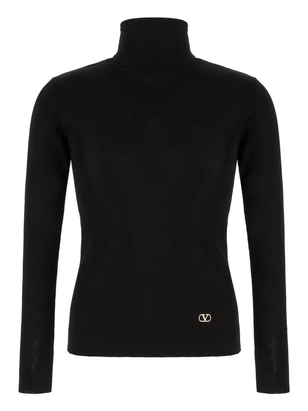 Valentino Garavani Turtleneck Knitwear - Multicolor