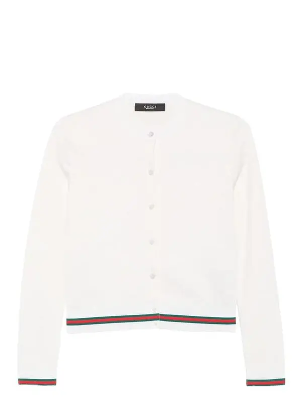Gucci Knitwear Cardigans - White