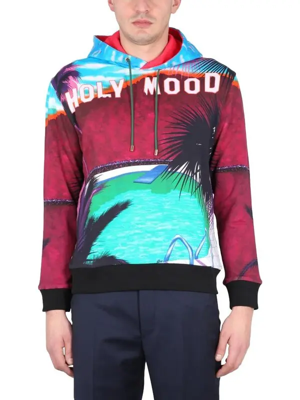 Etro California Print Sweatshirt - Multicolor