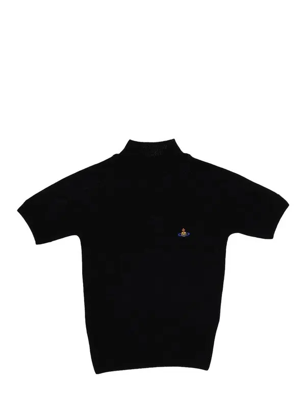 VIVIENNE WESTWOOD Wool Bea Top - Black