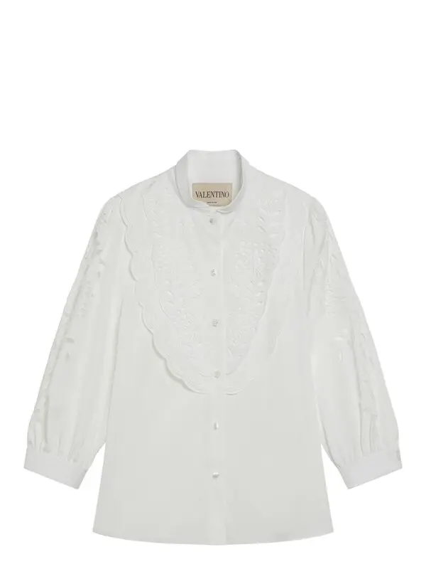 Valentino Garavani Cotton Poplin Shirt - White