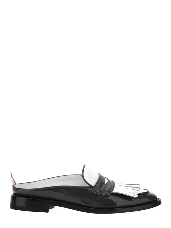 Thom Browne Kilt Varsity Penny Loafer - Gray