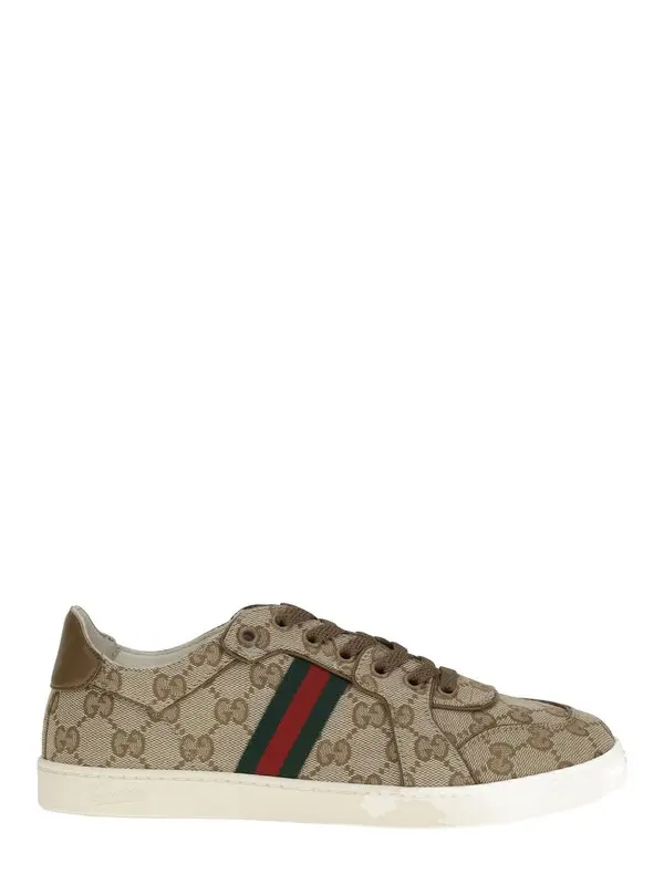 Gucci Stretch Sneakers - Cream