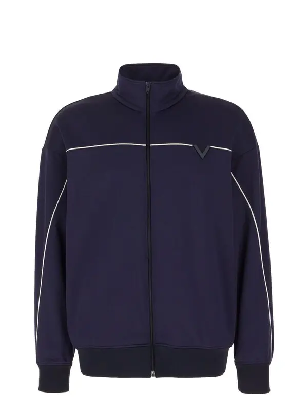 Valentino Garavani Zip Up Sweatshirt - Multicolor