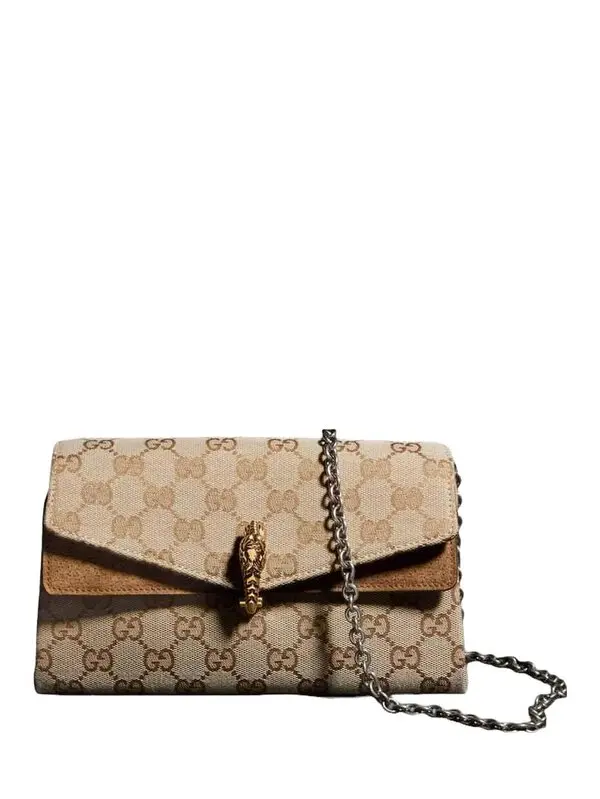 Gucci Gg Supreme Canvas Shoulder Bag - Cream