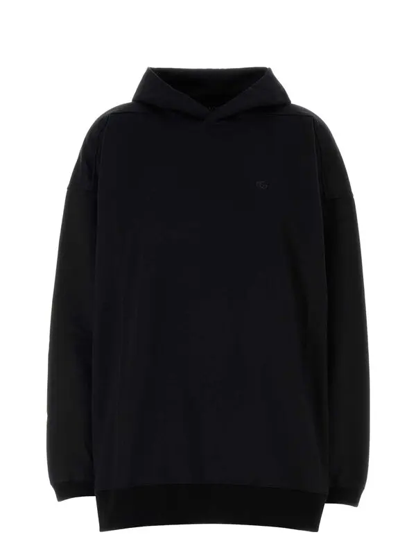 Gucci Cotton Blend Oversize Sweatshirt - Black