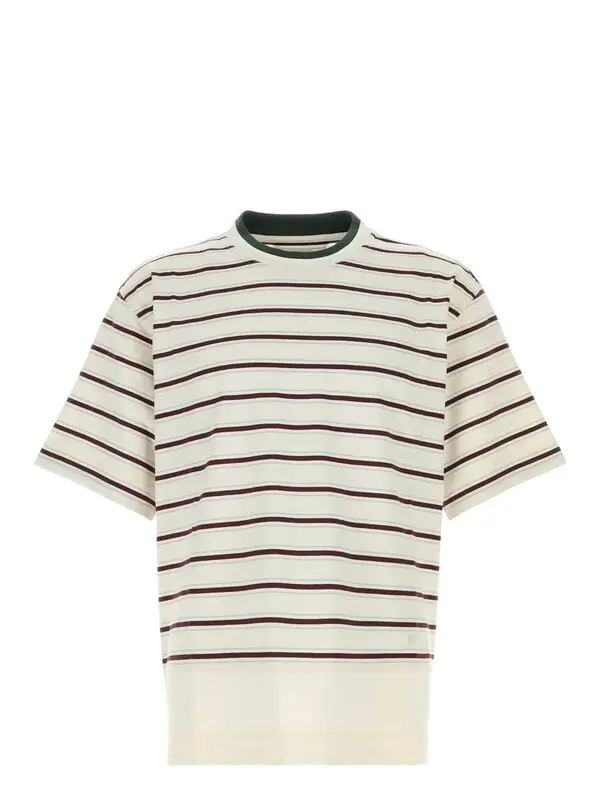 Bottega Veneta Embroidered Cotton T-shirt - Multicolor