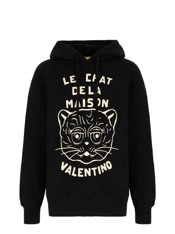 Valentino Garavani Printed Hooded Sweatshirt - Multicolor