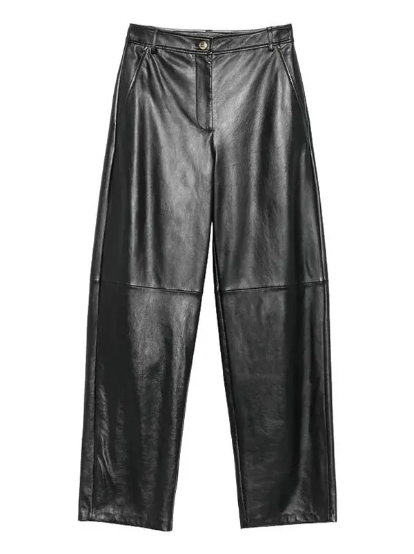 Max Mara Straight Trousers - Black