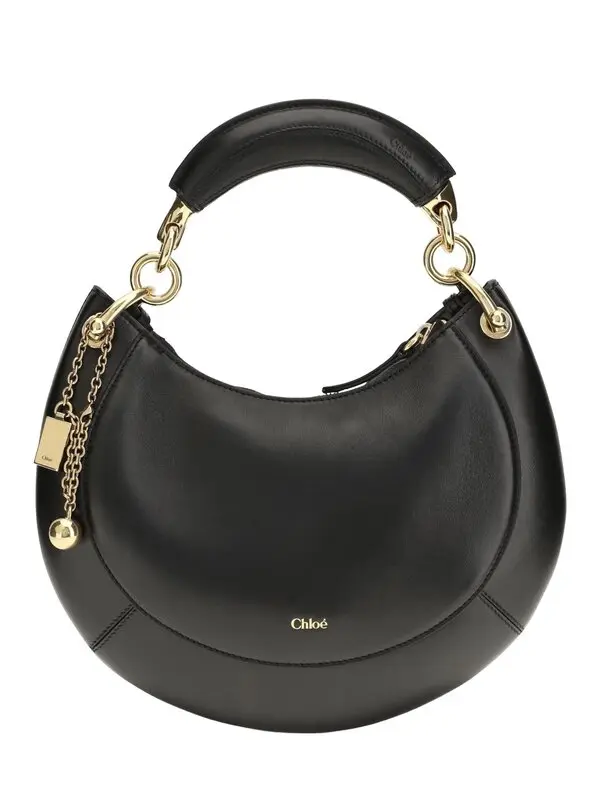 Chloé Marcie Shoulder Bag - Black