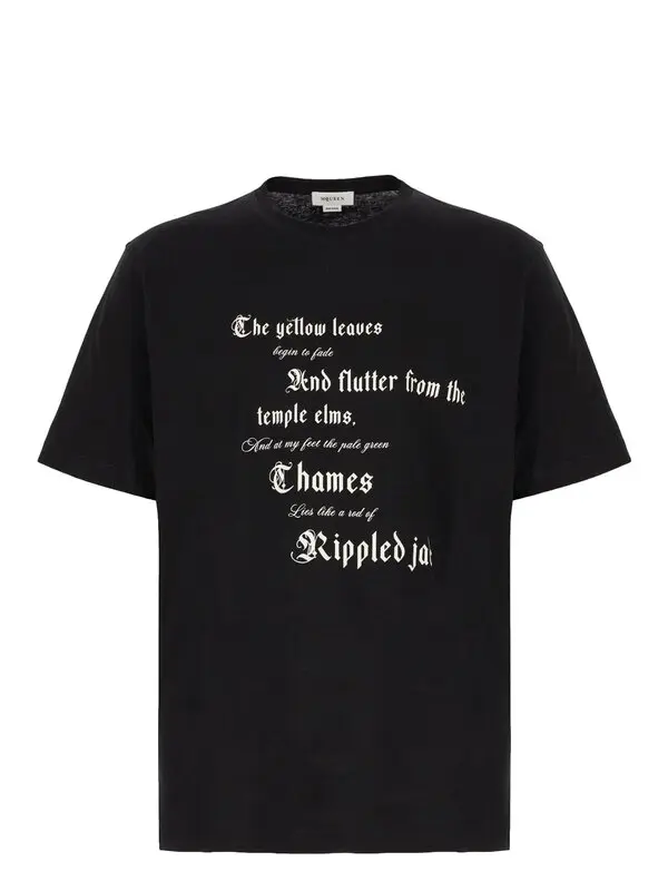 Alexander McQueen Clothing T-shirt - Multicolor