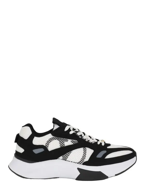 Valentino Garavani Demivee Mesh And Suede Sneakers - Multicolor