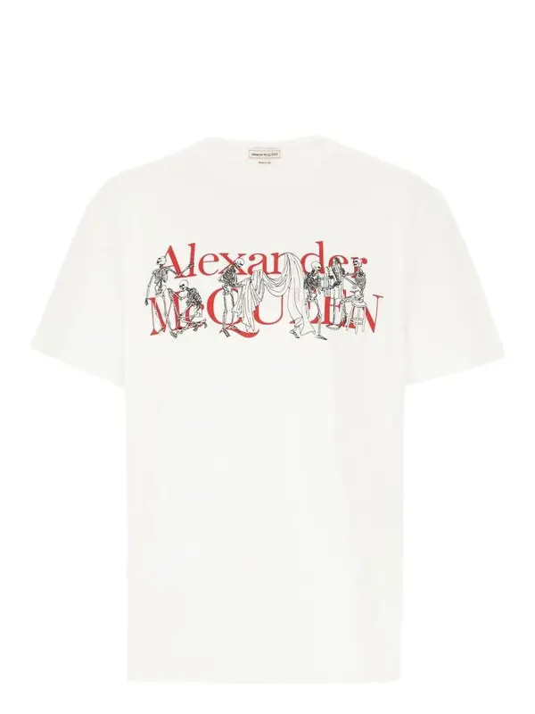 Alexander McQueen Clothing T-shirt - Multicolor