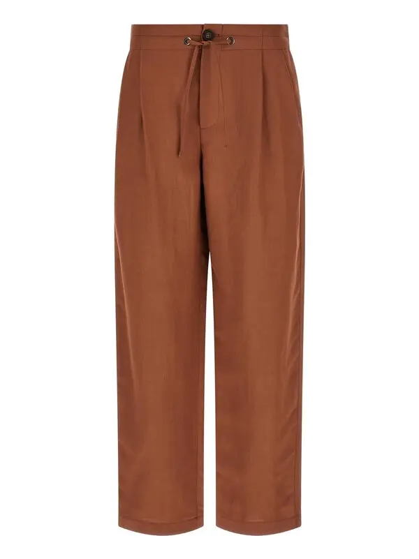 Brunello Cucinelli Tailored Track Pants - Red
