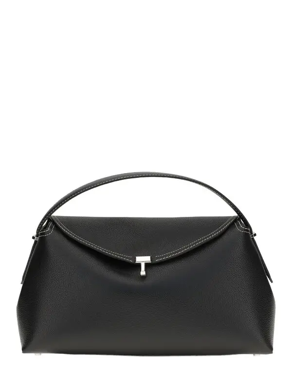 TOTEME T-lock Handbag - Black