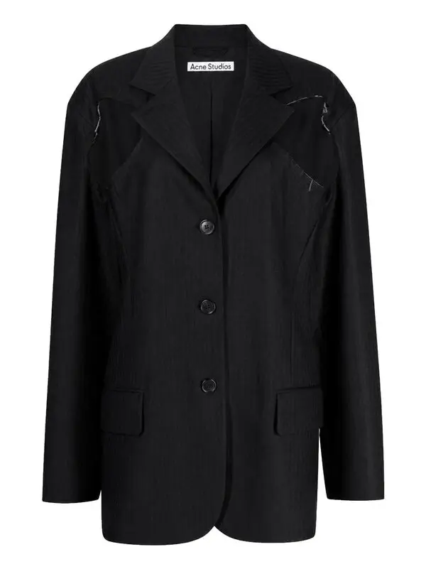 Acne Studios Deconstructed Jacket - Black