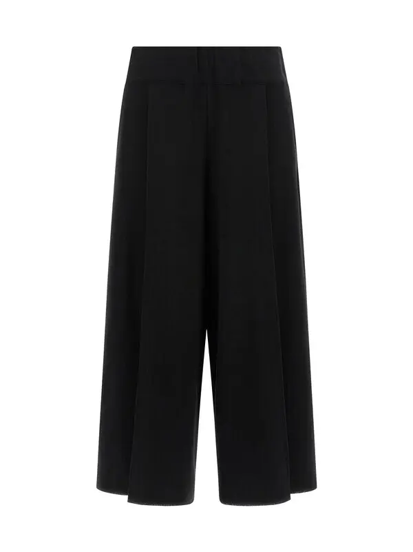 Issey Miyake Campagne' Pants - Black