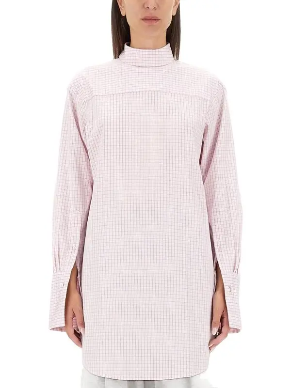 Dries Van Noten Plaid Shirt - Pink