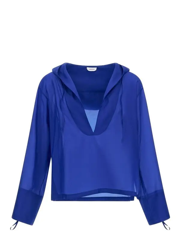 FERRAGAMO Hooded Shirt - Multicolor