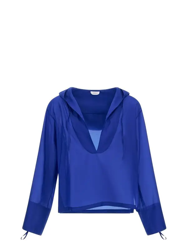 FERRAGAMO Hooded Shirt - Multicolor