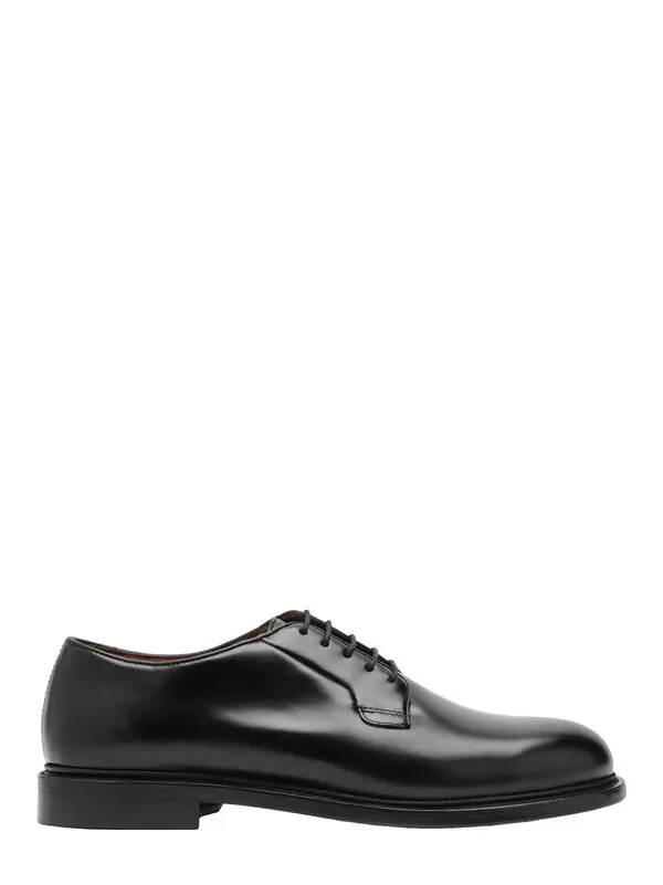 SEBAGO Milton Gyw Derby Shoes In Leather - Black