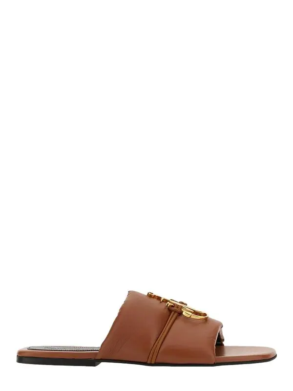 JW Anderson Slide Sandal With Logo - Multicolor