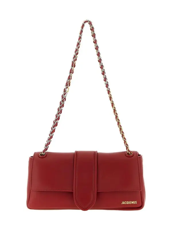 Jacquemus Le Bambino Chaîne Shoulder Bag - Red