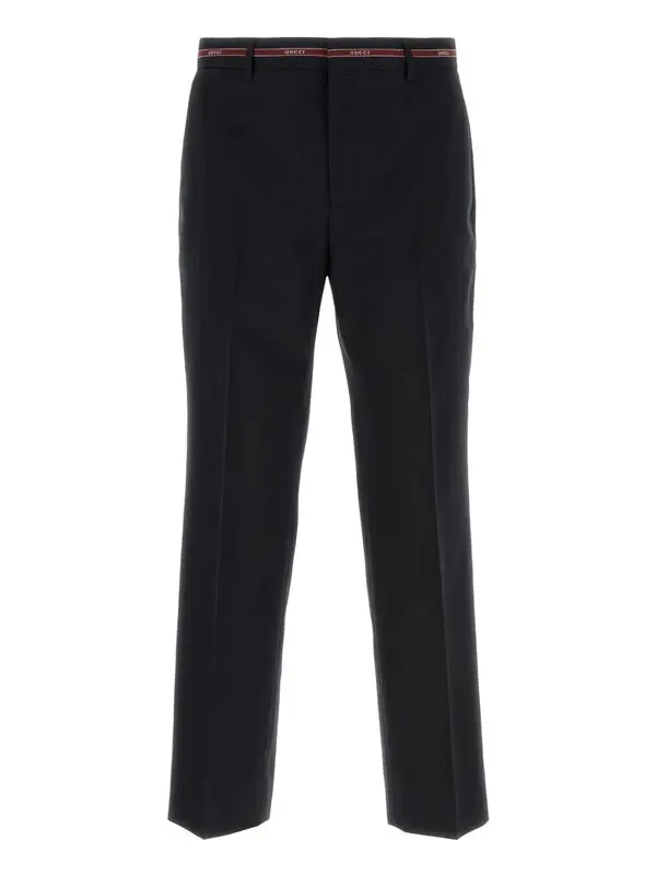 Gucci Midnight Wool Trousers - Blue