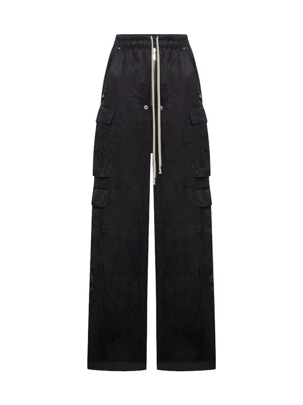 Rick Owens Pants Cargobelas - Black