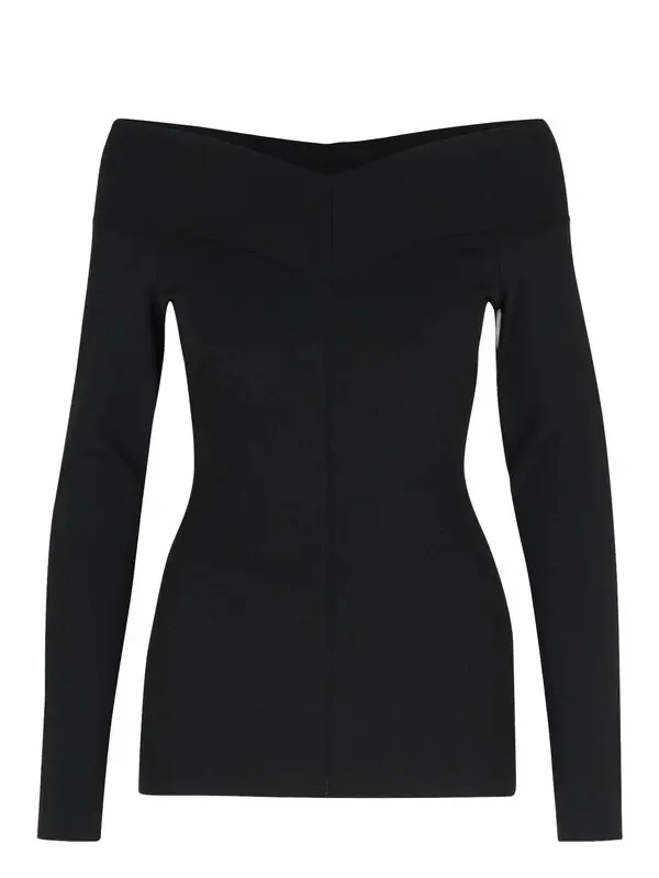 Stella McCartney Viscose Blend Top - Black