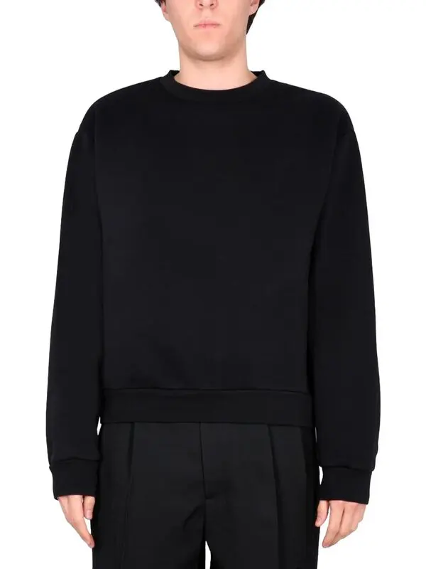 Acne Studios Cotton Sweatshirt - Black
